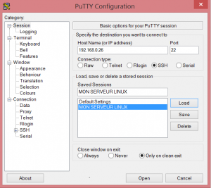 Comment se connecter sur Linux en SSH avec PuTTY