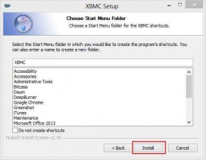 Guide de démarrage de XBMC pour Windows