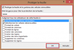 Comment protéger certaines cellules dans une feuille Excel
