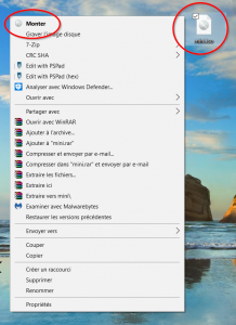 Comment monter une image ISO dans Windows sans logiciel