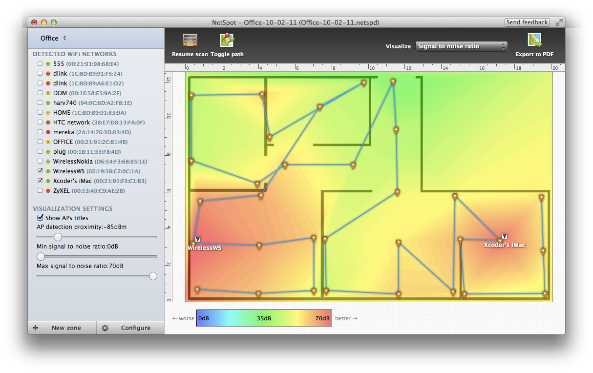 Netspot, l'outil gratuit d'analyse de couverture Wi-Fi enfin disponible sur Windows