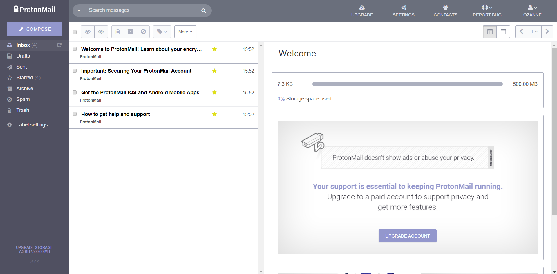 Adopter la messagerie sécurisée ProtonMail est une très bonne idée