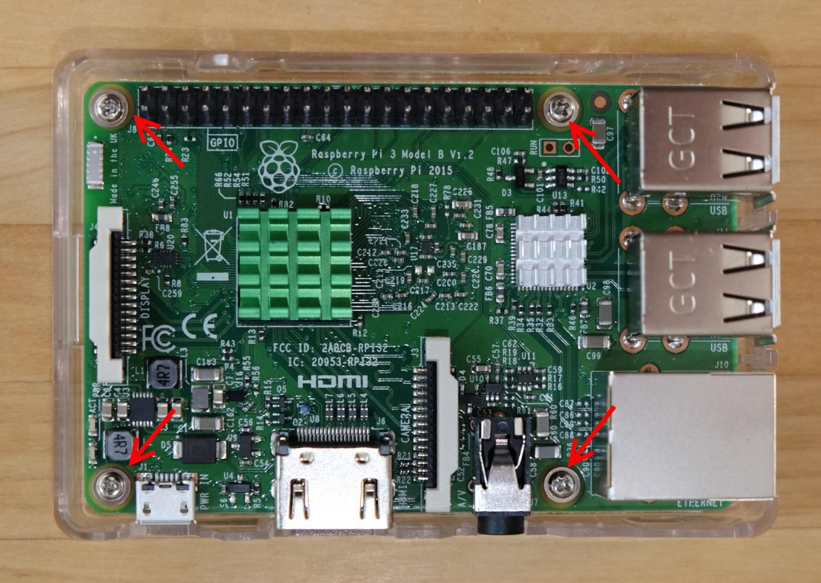 Raspberry Pi : Assemblage et premier démarrage
