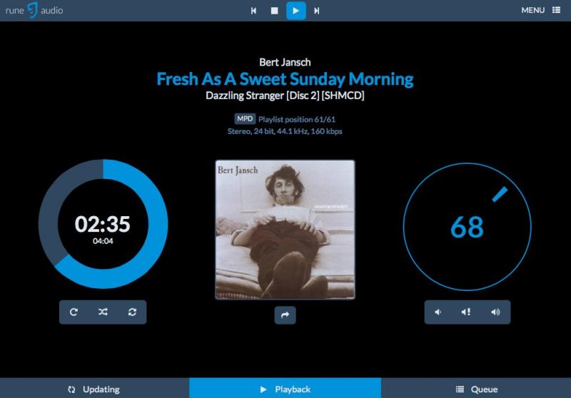 RuneAudio - Le Streamer Audio Hi-Res à base de Raspberry Pi pour ...