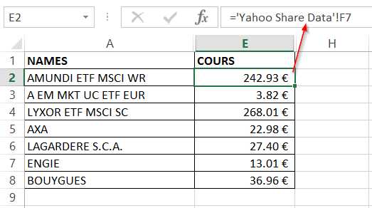 Comment importer les cours de Bourse dans Excel avec une simple Macro