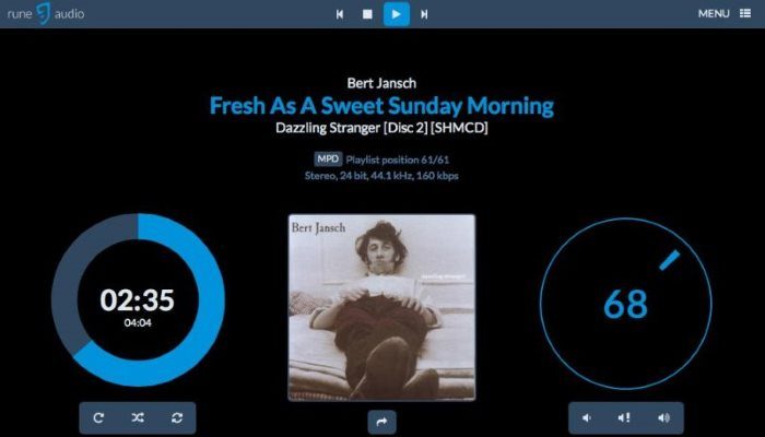 RuneAudio - Le Streamer Audio Hi-Res à base de Raspberry Pi pour ...