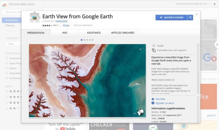 Visitez des nouveaux lieux chaque jour dans votre navigateur grâce avec ...