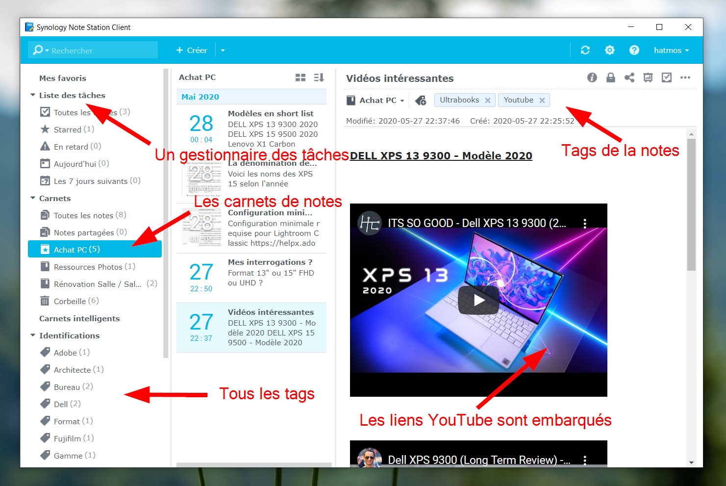 Synology Note Station - La meilleure alternative à Evernote