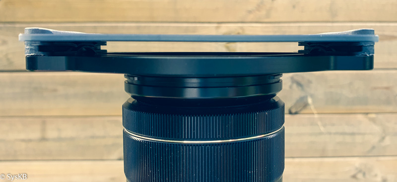 [Photo] Le porte filtre K&F Concept s’adapte à tous vos objectifs