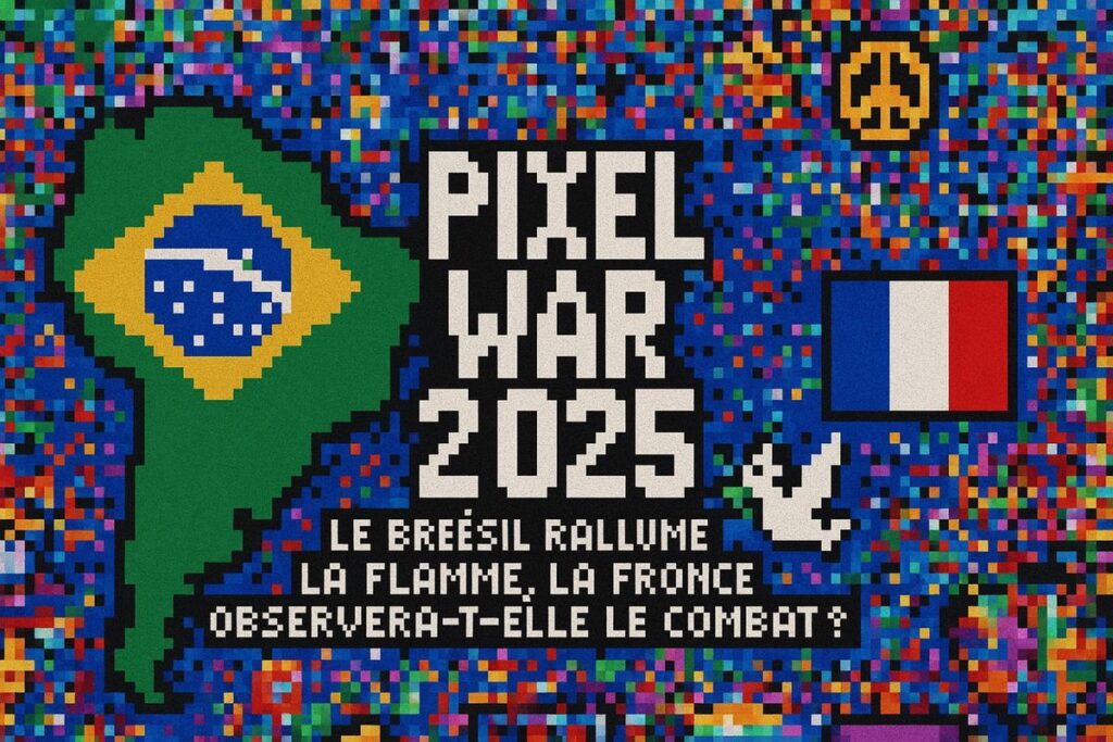 Pixel War 2025 : le Brésil rallume la flamme, et la France